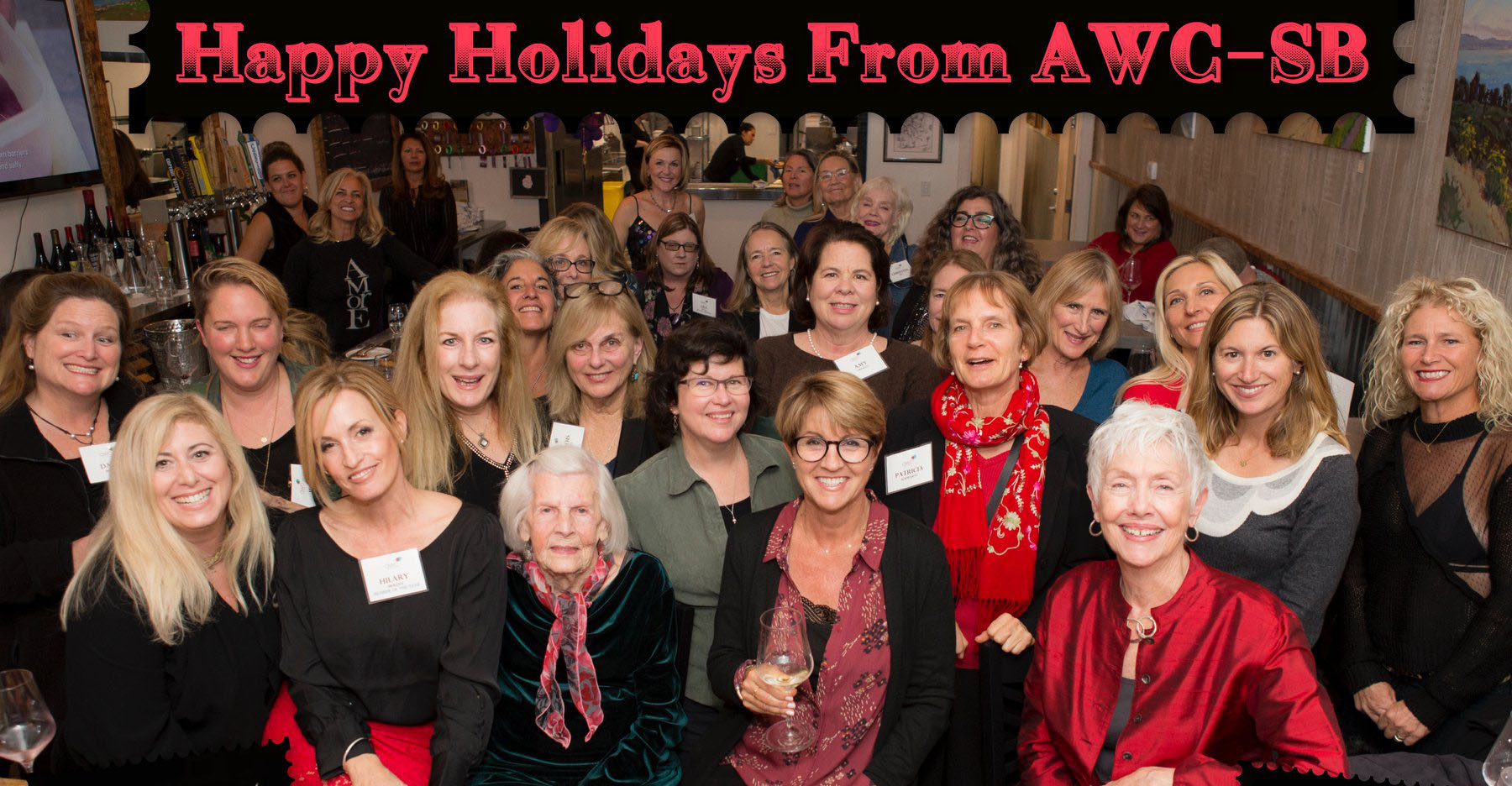 Wed, Dec 4: AWC-SB Annual Holiday Party - AWC Santa Barbara